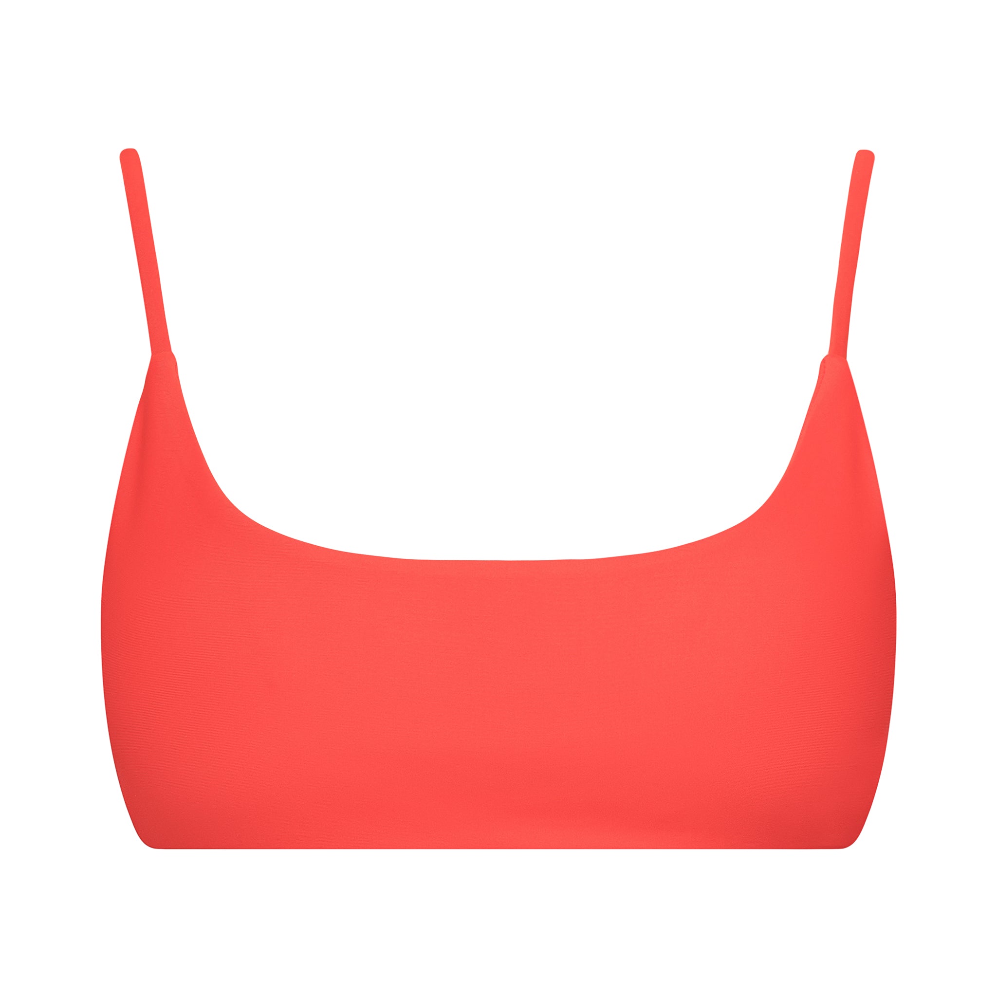 MALIBU BRALETTE BIKINI TOP RED