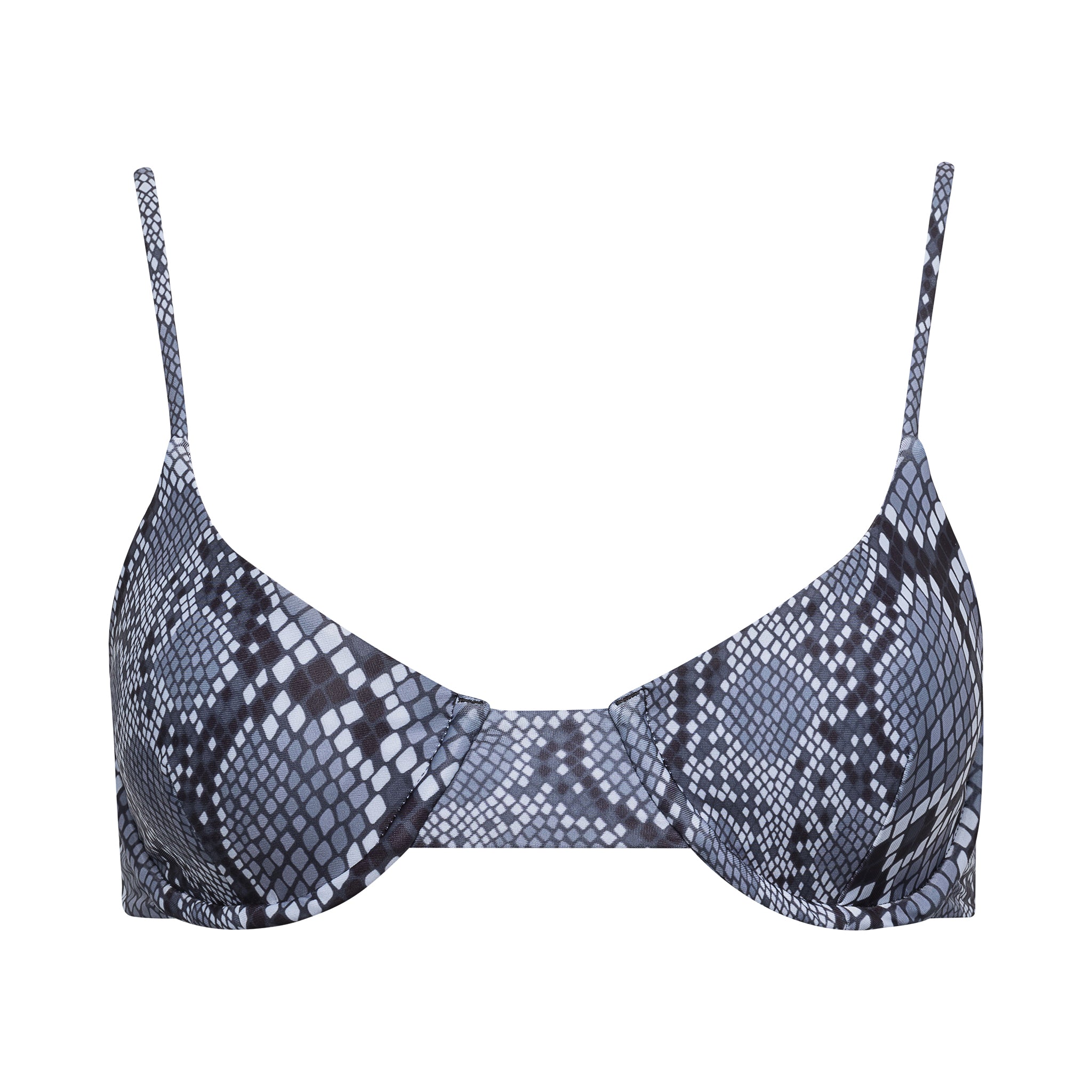 PALERMO UNDERWIRE BIKINI TOP SNAKE